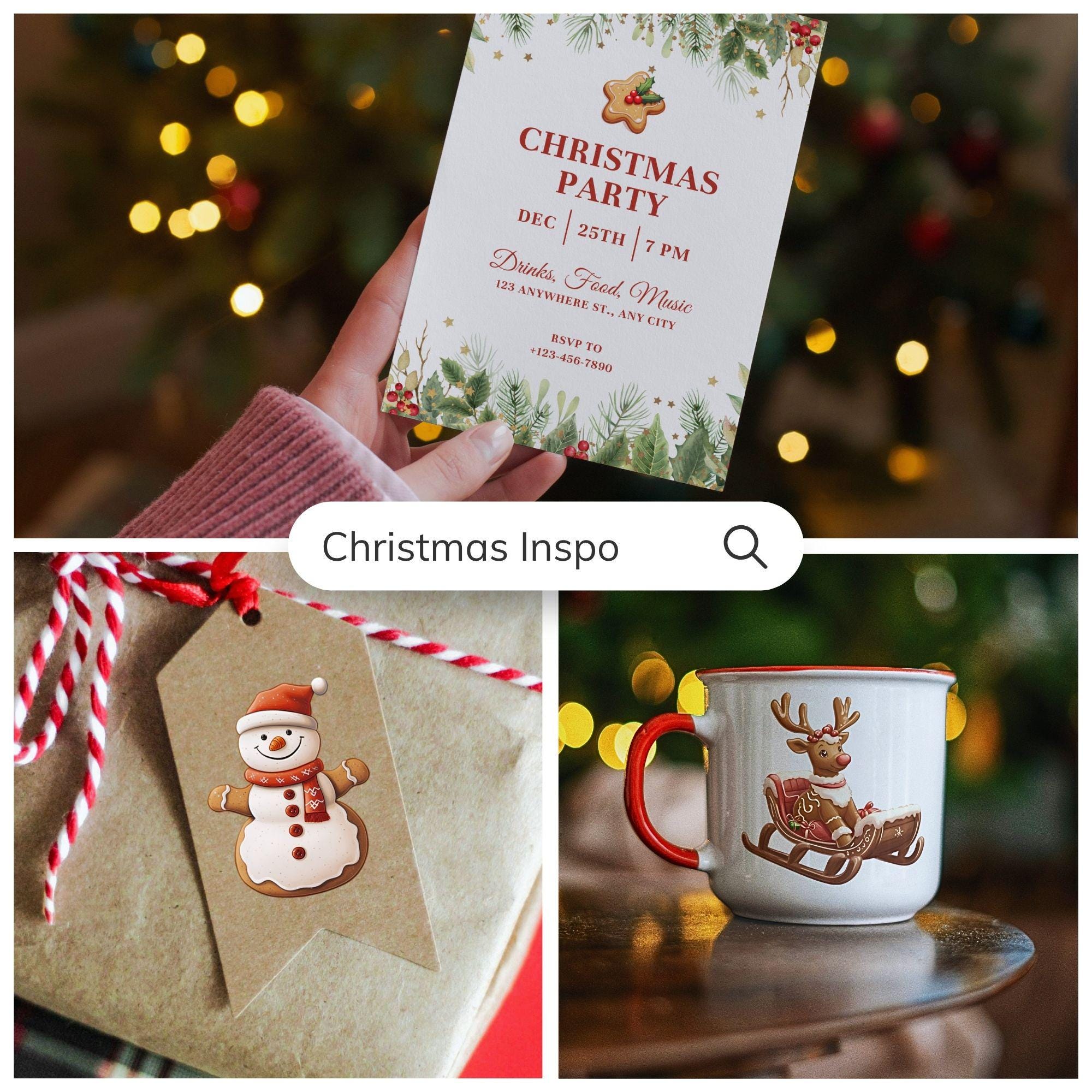 Christmas Gingerbread Clipart Bundle, Gingerbread House Cookies Clip ...