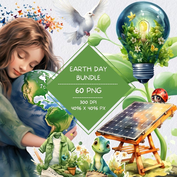 Earth Day Clip Art - Etsy