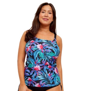 Mastectomy Tankini Swimming Suit With Pockets for Prosthesis - Etsy UK