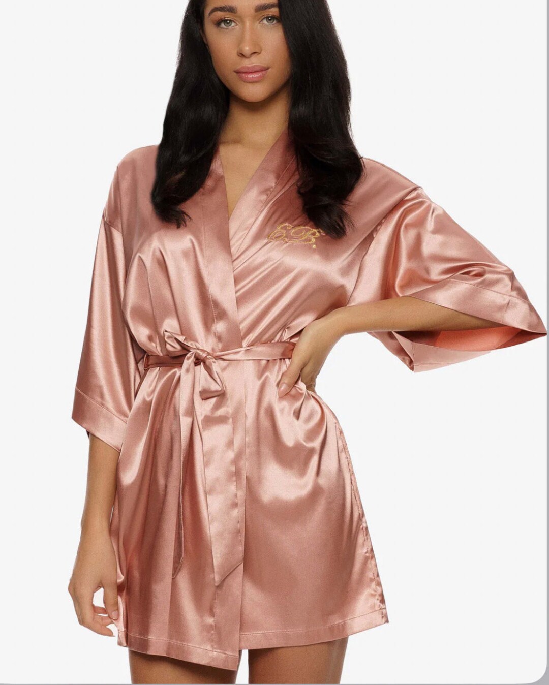 Peignoir, Robe de demoiselle dhonneur blancMariagepeignoir de chambre ...