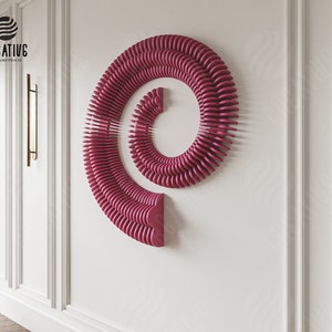 Parametric Helix Wall Art Νο2 / Spiral / Digital File for CNC Cutting ...
