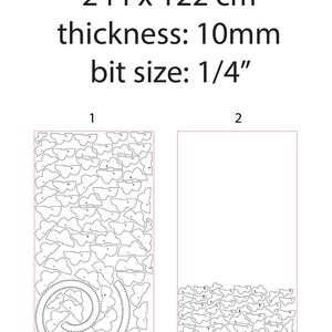 Parametric Helix Wall Art Νο2 / Spiral / Digital File for CNC Cutting ...