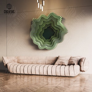 Parametric Radial Art Νο13/circular/spiral/digital File for CNC Cutting ...