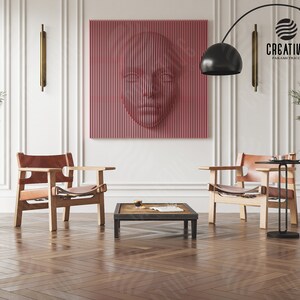 Parametric Human Head Νο2 female/digital File for CNC Cutting/wall ...