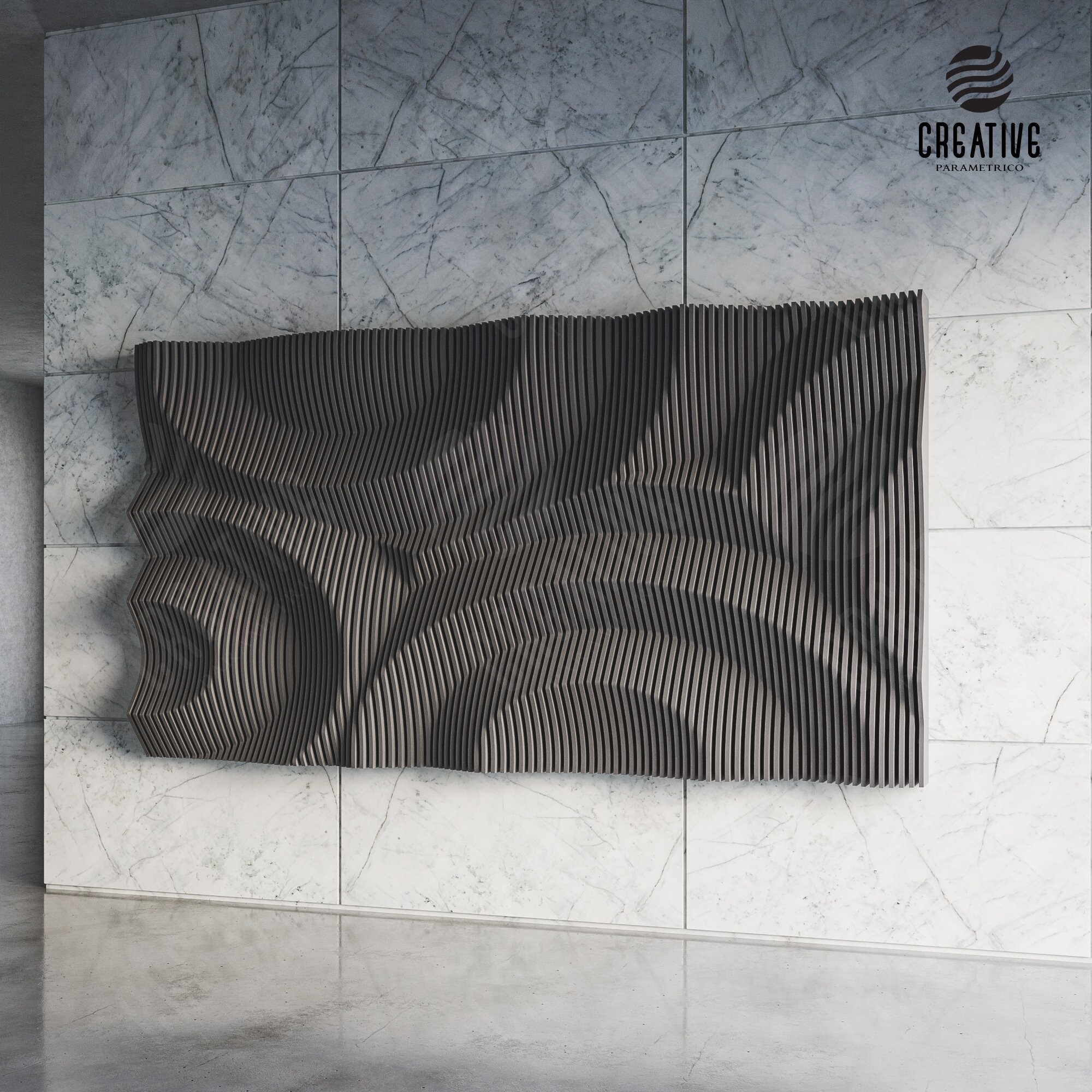 Parametric Wall Art Νο13 / Digital File for CNC Cutting / Wall Décor ...