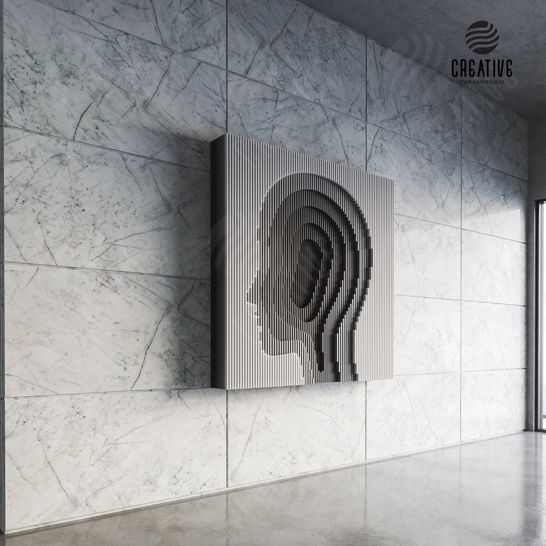 Buy Parametric Wall Art Νο18 / Digital File for CNC Cutting /paper Cut ...