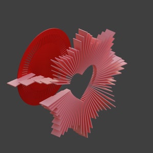 Parametric Radial Art Νο27/circular/helix/heart Shape/digital File for ...