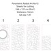 Parametric Radial Art Νο13/circular/spiral/digital File for CNC Cutting ...