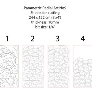 Parametric Radial Art Νο9/circular/helix/spiral/digital File for CNC ...