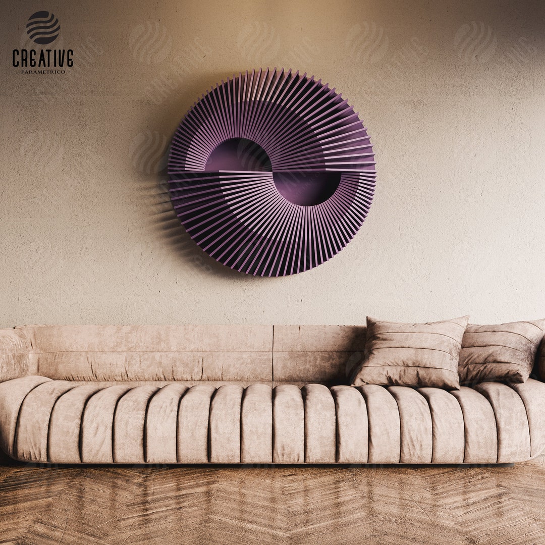 Parametric Radial Art Νο30/digital File for CNC Cutting/ CNC Files ...