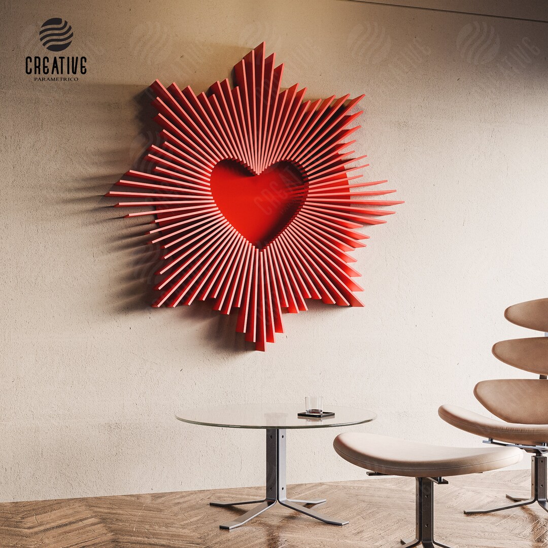 Parametric Radial Art Νο27/circular/helix/heart Shape/digital File for ...