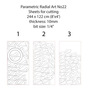 Parametric Radial Art Νο22/circular/helix/spiral/digital File for CNC ...