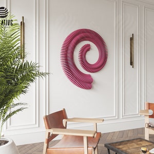 Parametric Helix Wall Art Νο2 / Spiral / Digital File for CNC Cutting ...