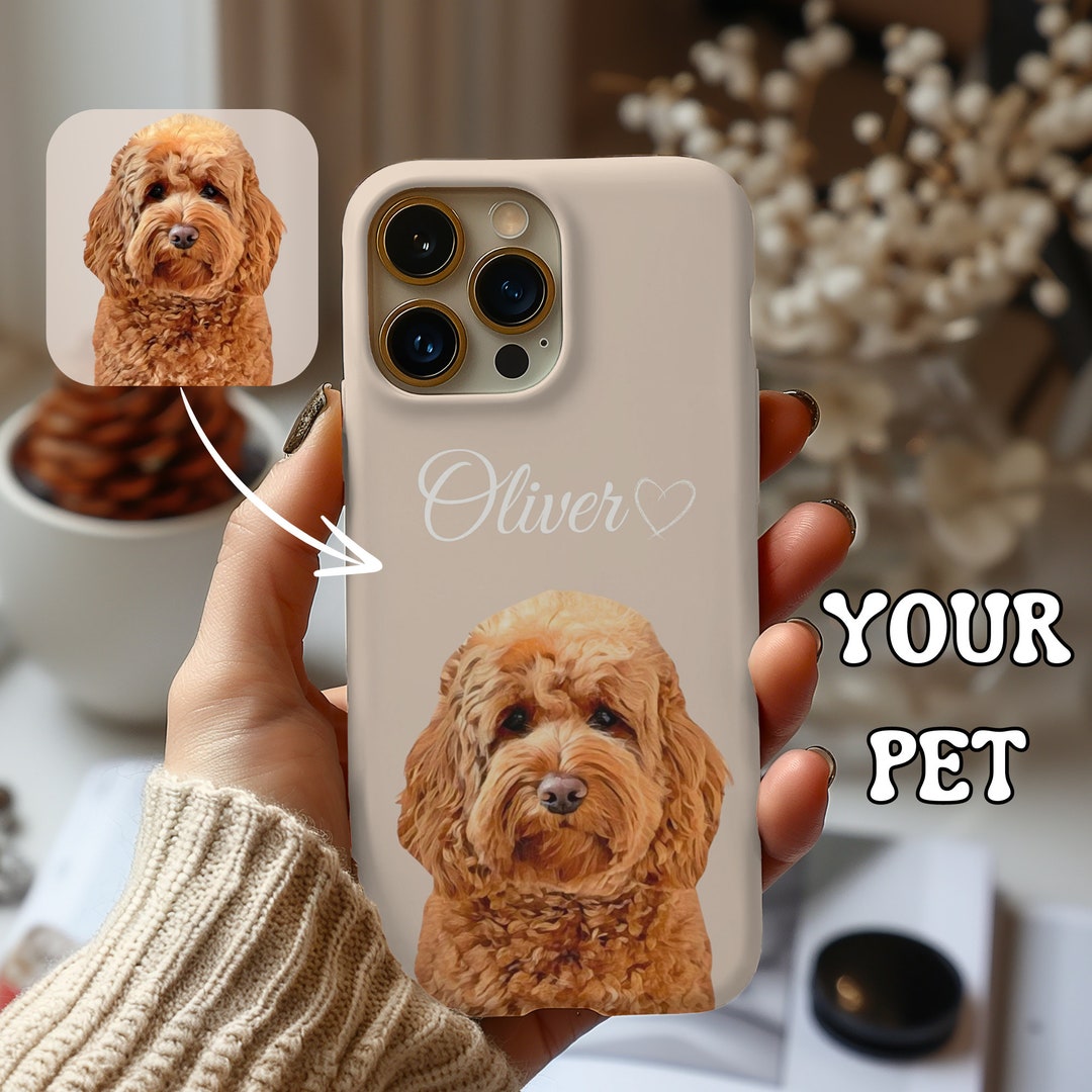 Custom Pet Phone Case Personalized Phone Case iPhone Case Dog Phone ...