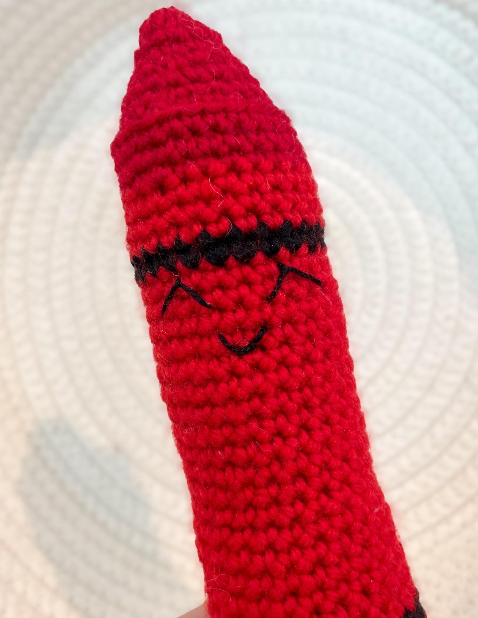 Colorful Crayons - Crochet Pattern! - Etsy