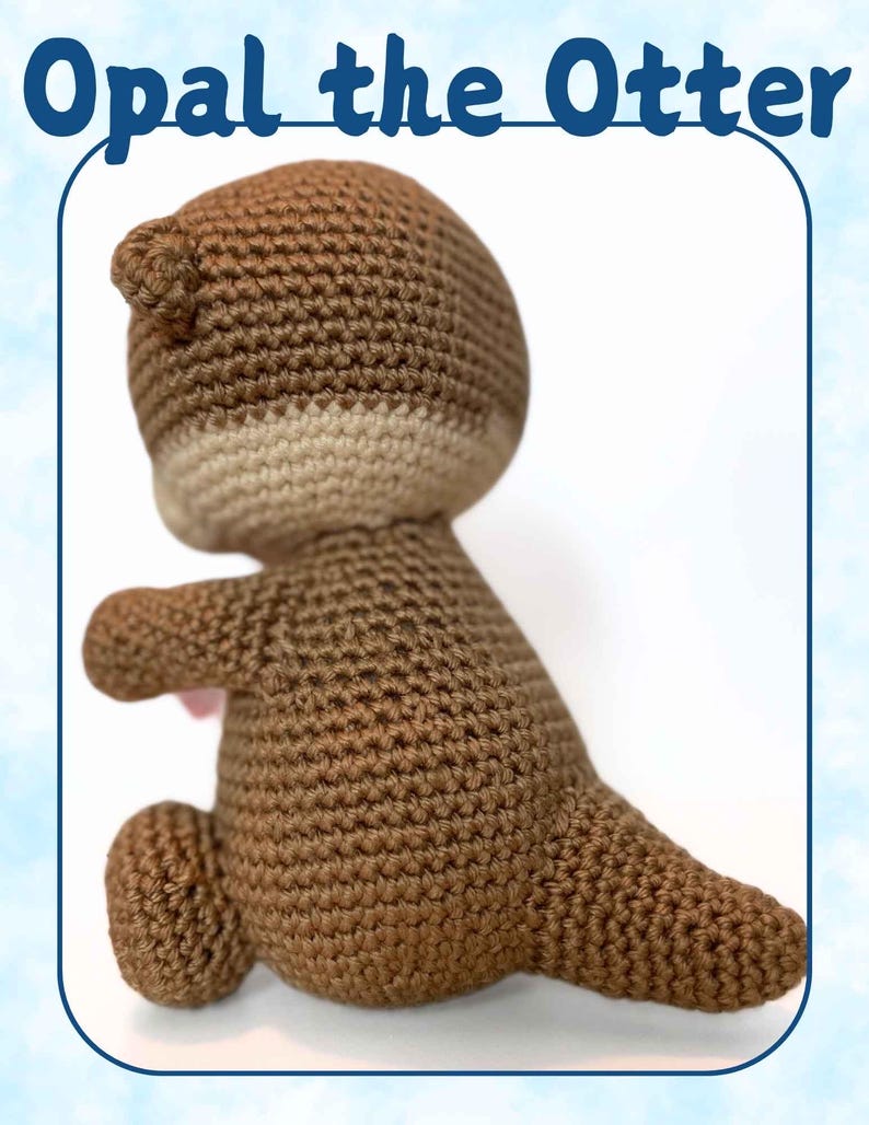 Opal the Otter Crochet Pattern - Etsy