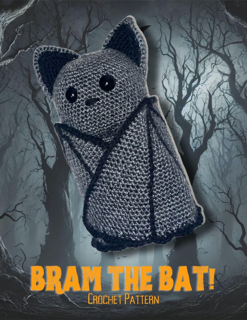 Bram the Bat - Crochet Pattern! - Etsy