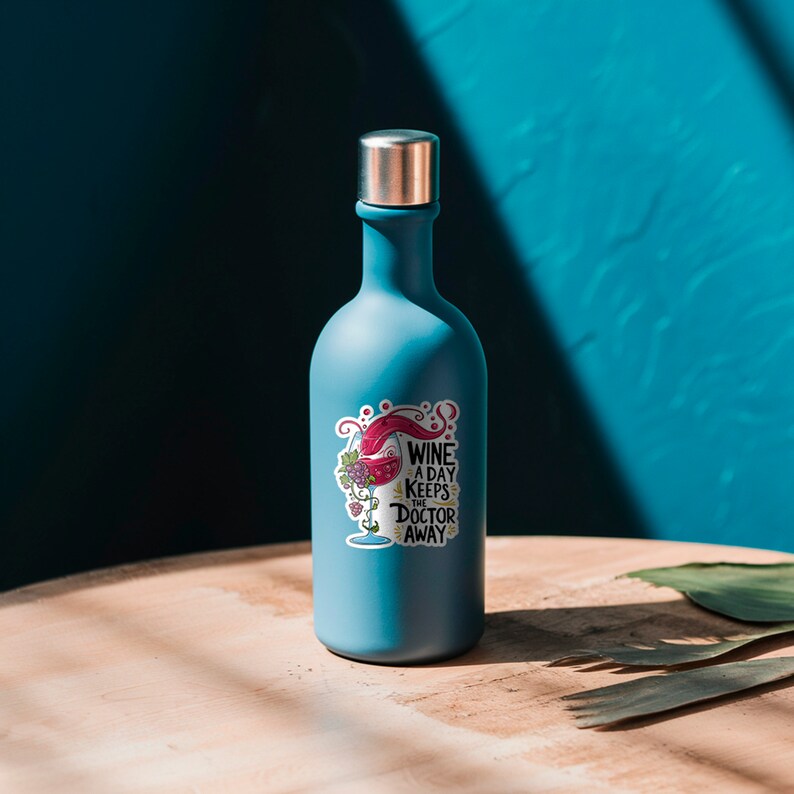 Wine Sticker Design Bundle: Svg, Png, Jpg, Pdf Format - Etsy