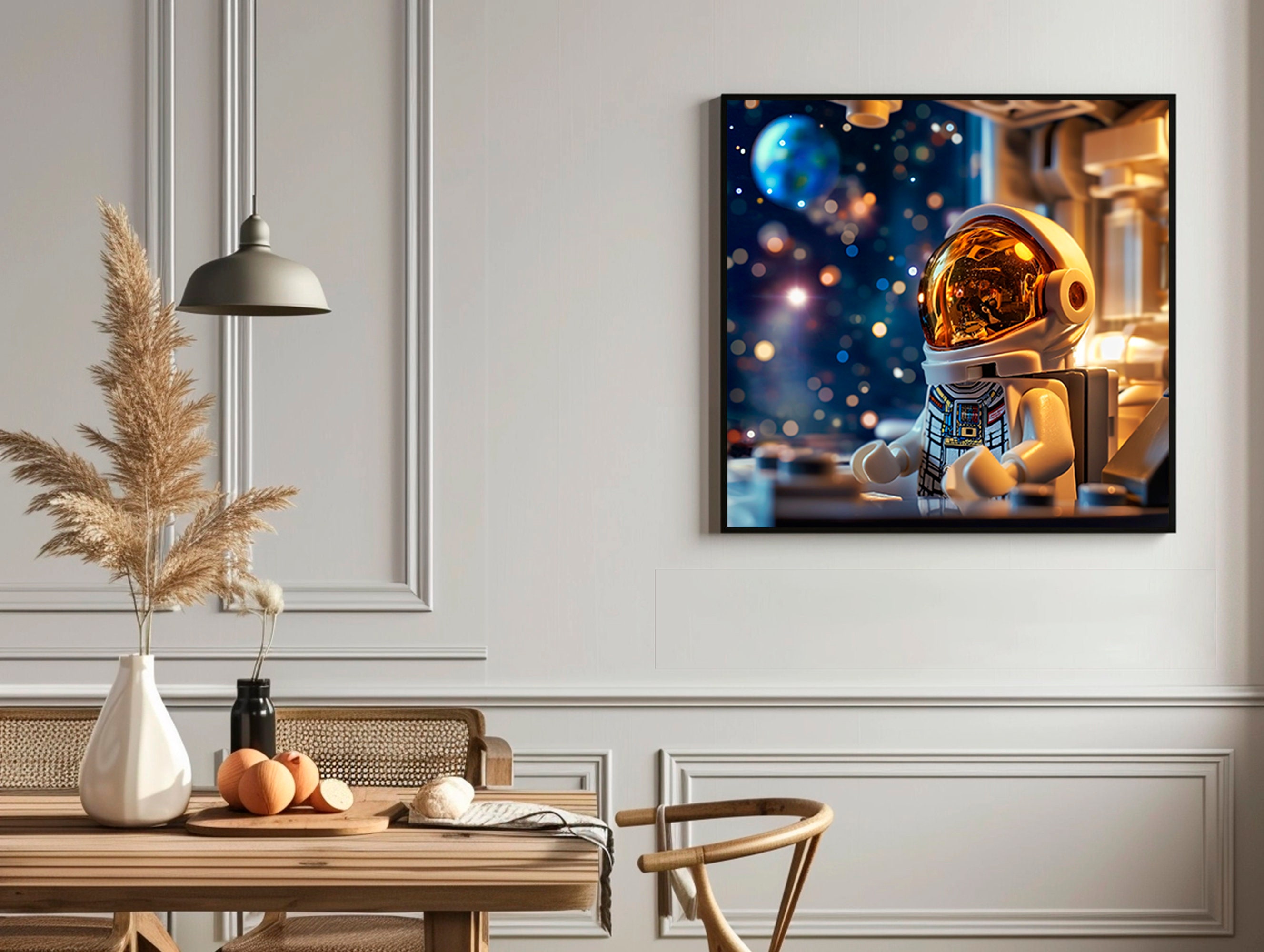 Spaceman Printable Poster - Instant Digital Art Download for Wall Decor ...