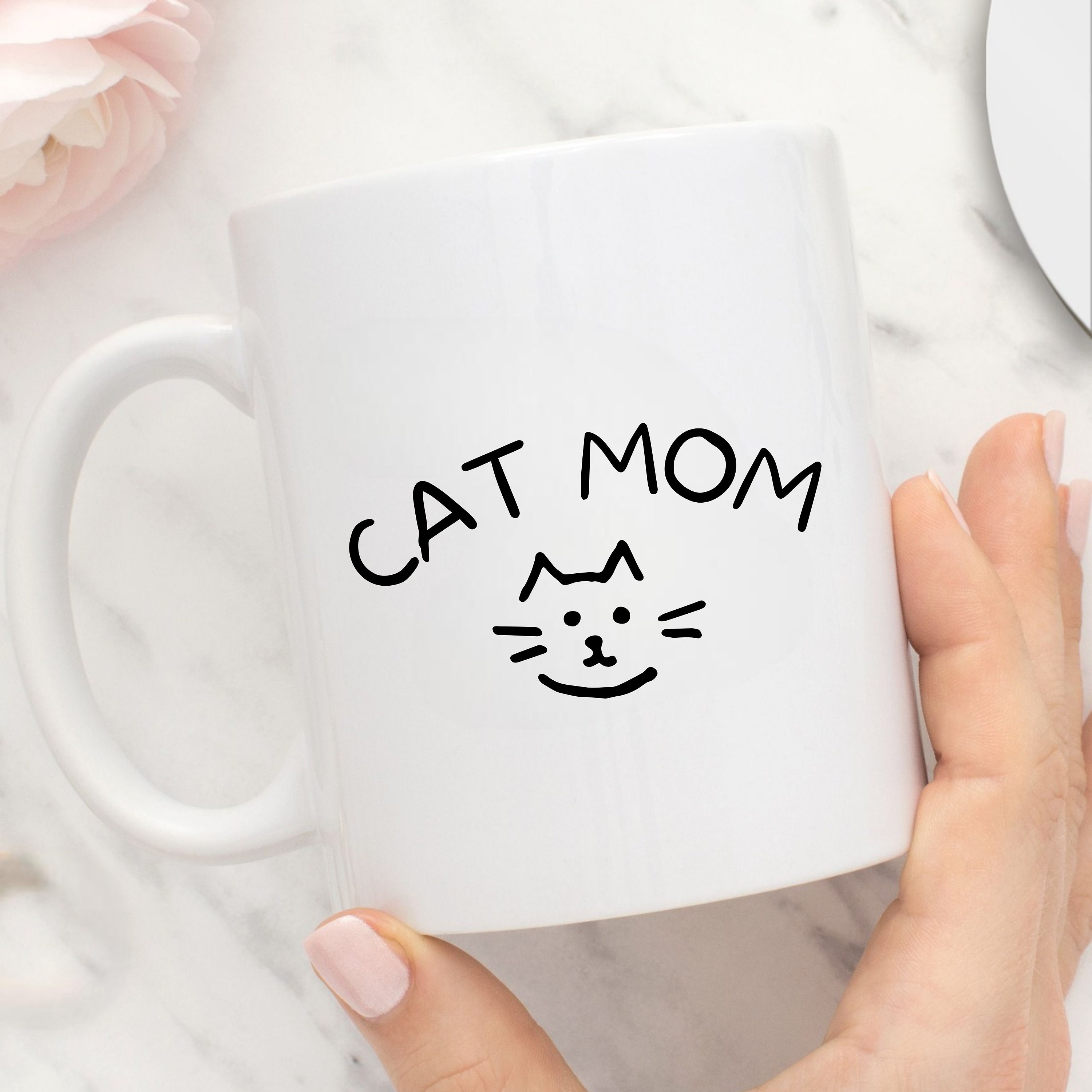 Mom Cat Mug, Cat Lover Gift, Cat Lover Mug, Cat Lady Mug, Funny Cat Mug ...