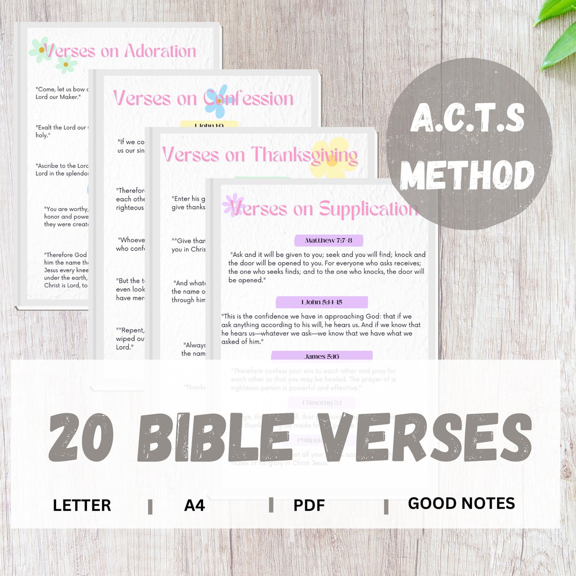 Prayer Journal, Bible Study, Sermon Notes, God Digital Planner, Jesus ...