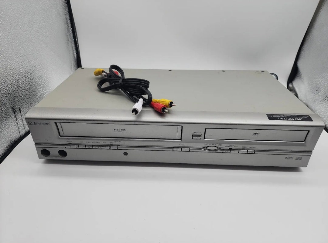 Emerson Model EWD2203 Dvd/vcr Player Silver Tested & Working NO REMOTE ...