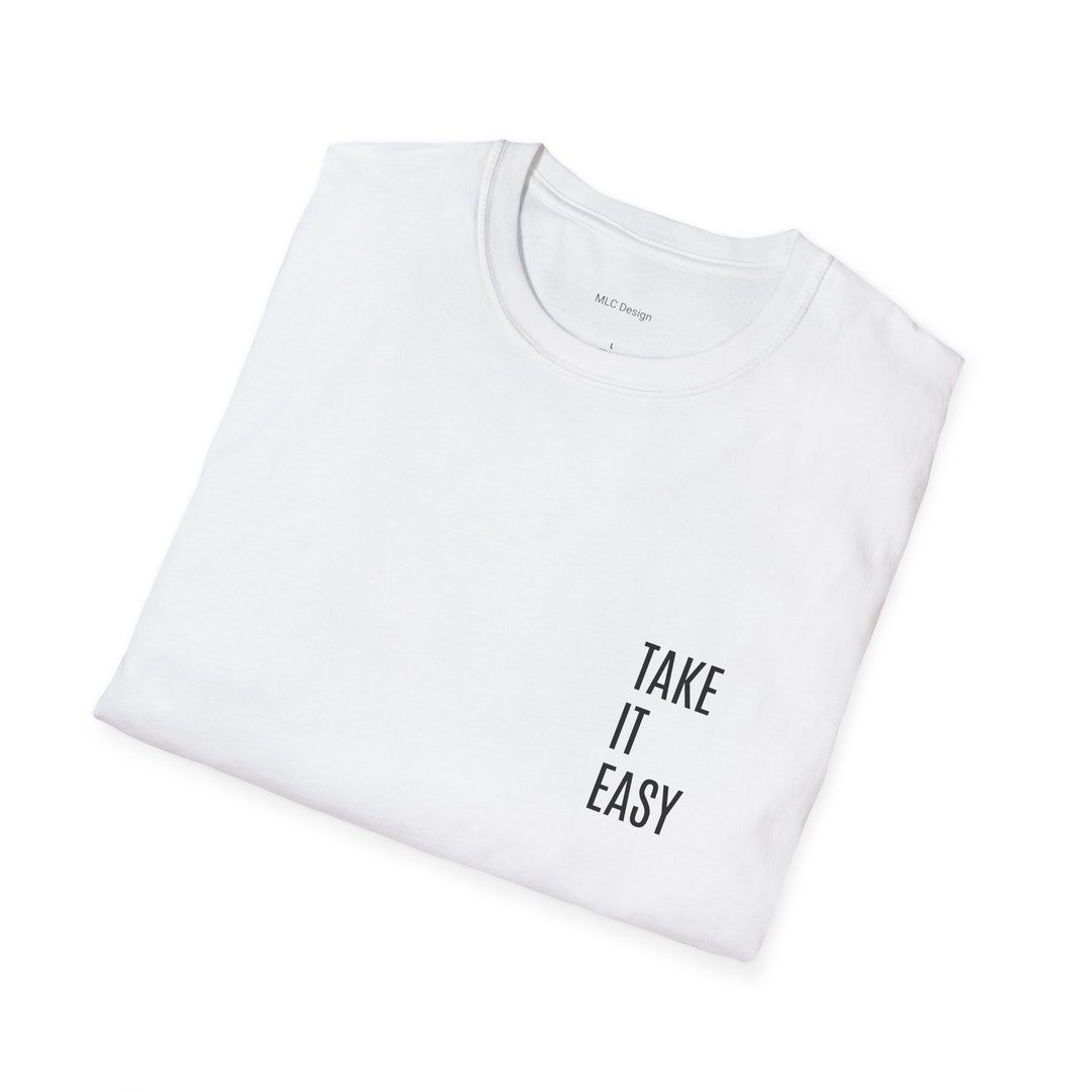 Take It Easy- the Vinny Unisex Softstyle T-shirt - Etsy