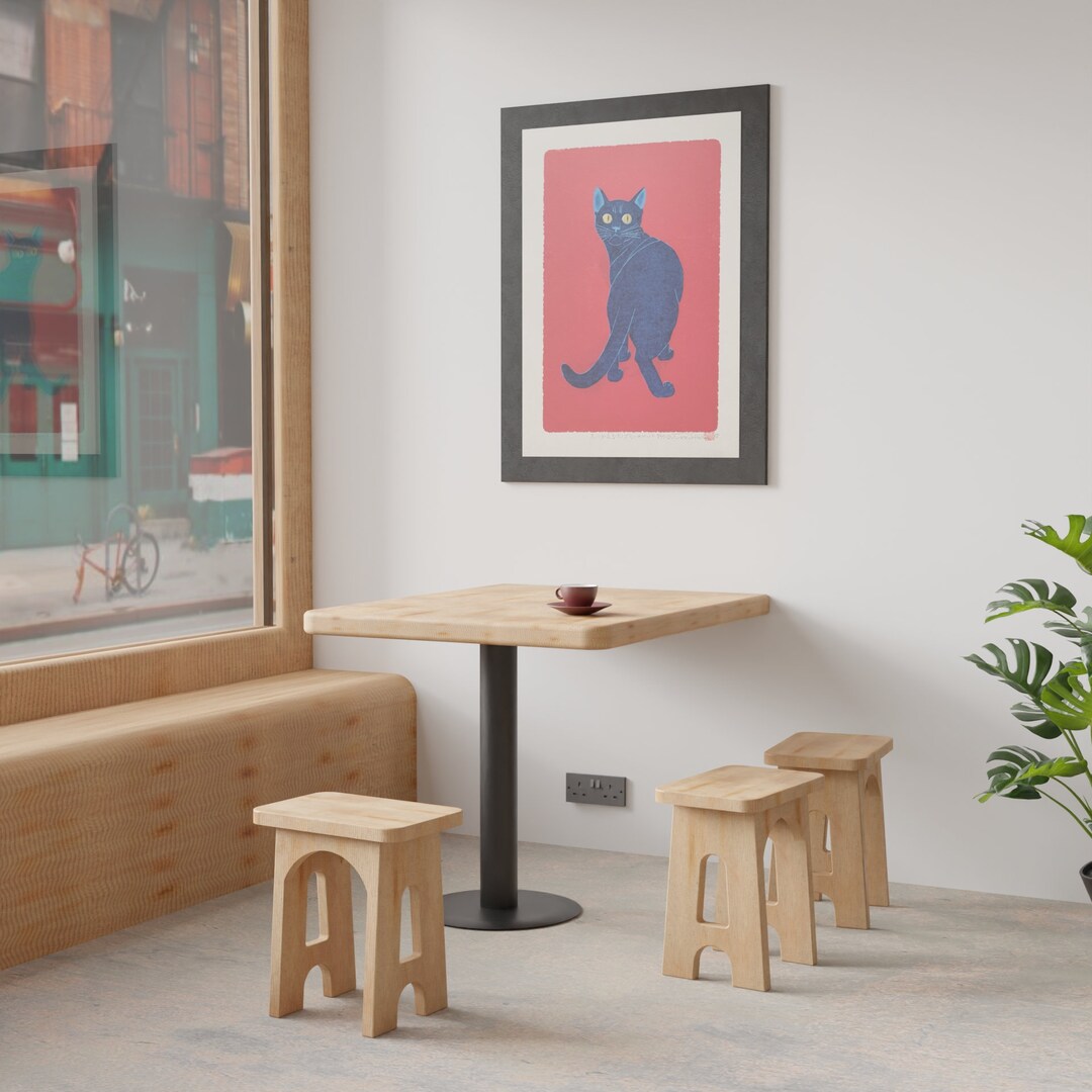 The Archway Stool, Hand Crafted in the UK | Joline - Etsy