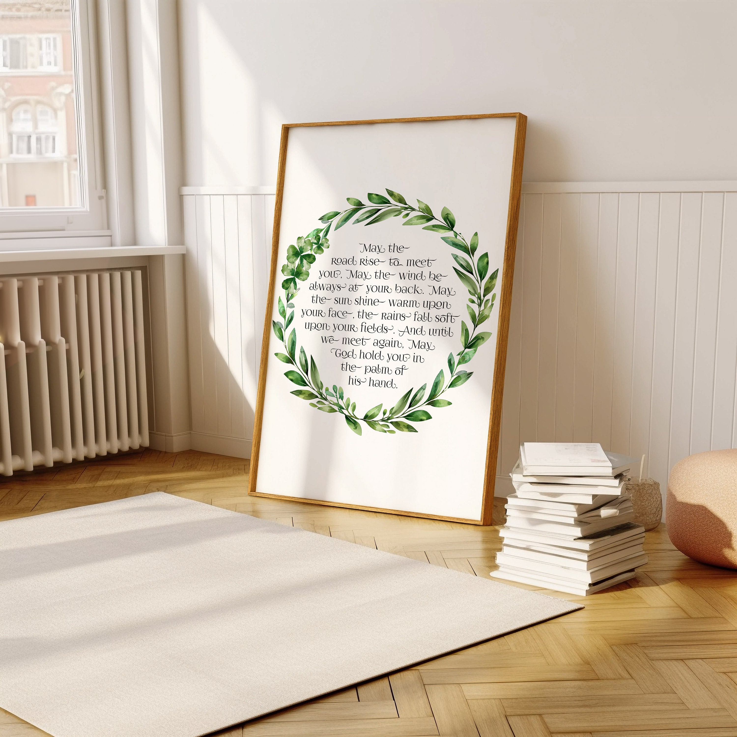 Irish Blessing Printable, St Patricks Day Wall Art, St Paddy's Day ...