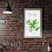 Watercolor Shamrock Print, Lucky Four Leaf Clover, St Patricks Day ...