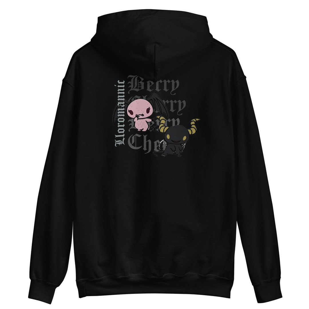 Lloromannic Berry & Cherry Graphic Hoodie - Etsy