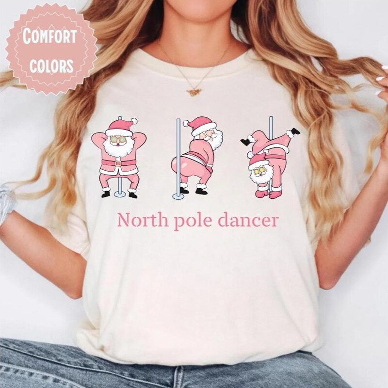 Pole Dancing Santa - Etsy