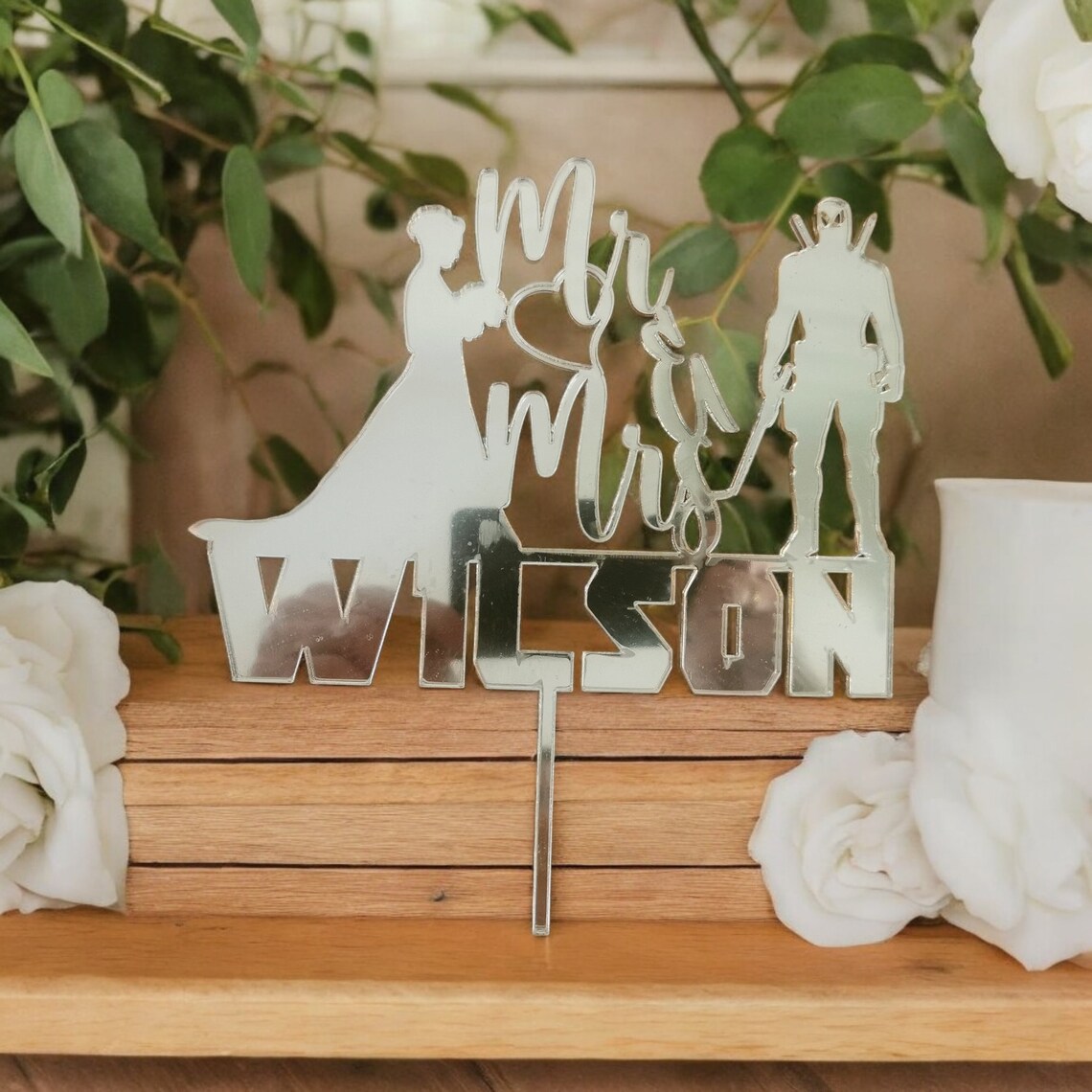 Custom Cake Toppers, Wood or Acrylic, Great for Weddings, Birthdays and ...