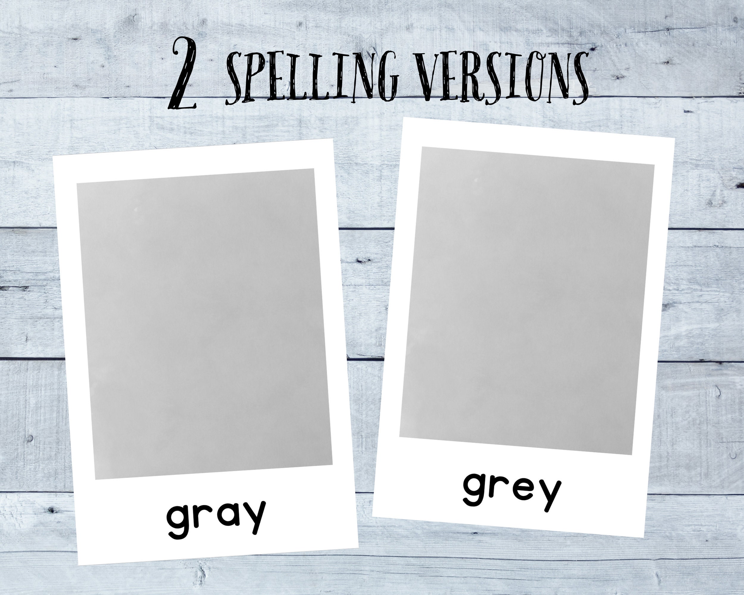 12 Water Color Flash Cards, Color Posters, Preschool Montessori ...