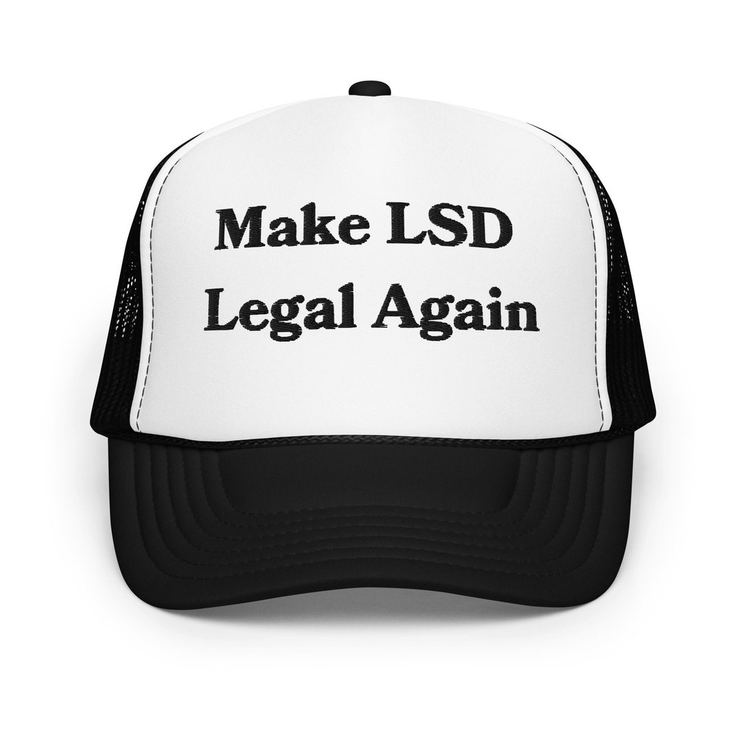 Make LSD Legal Again Trucker Hat | Psychedelic Trucker Hat | Trippy ...