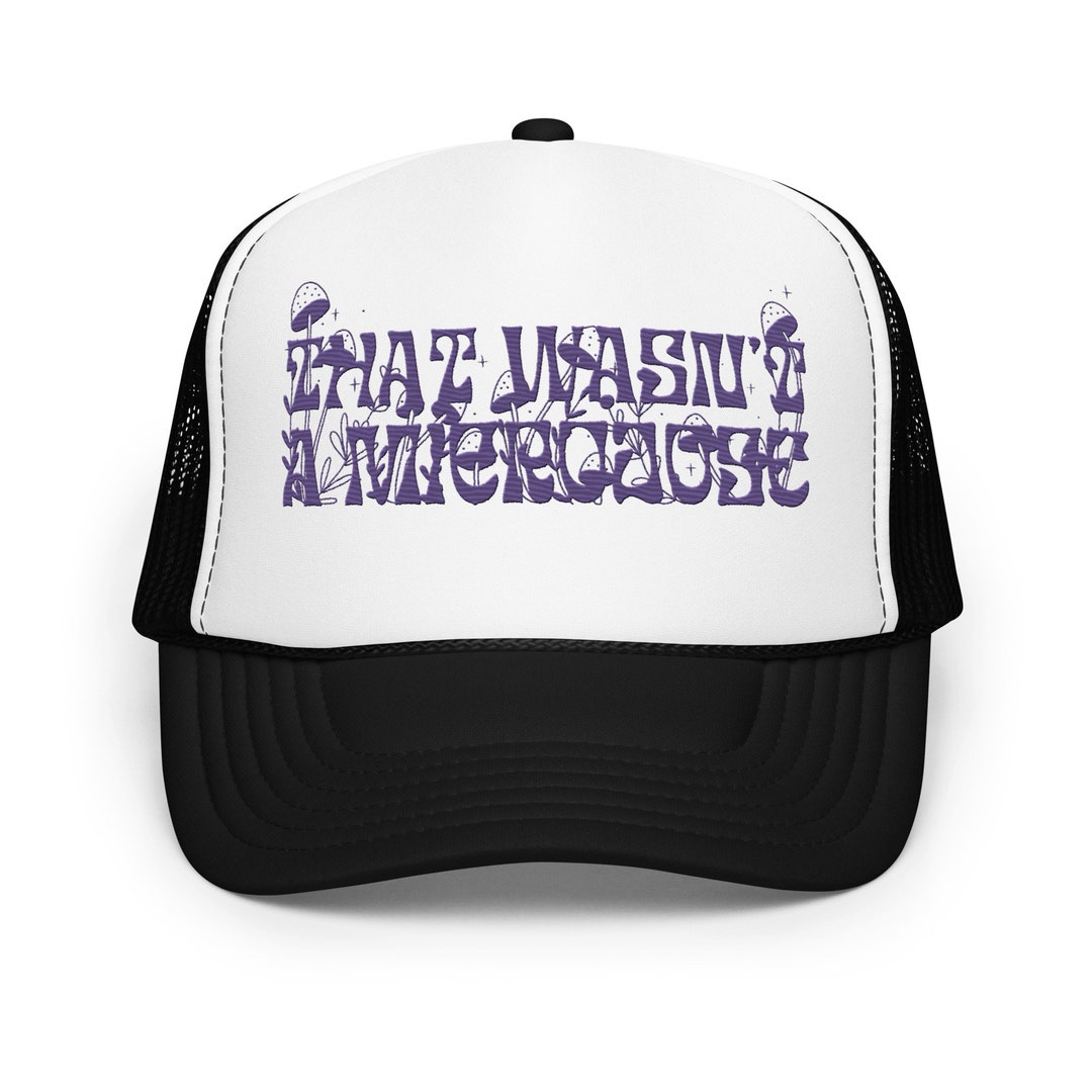 That Wasn't A Microdose Trucker Hat | Rave Trucker Hat | Festival ...