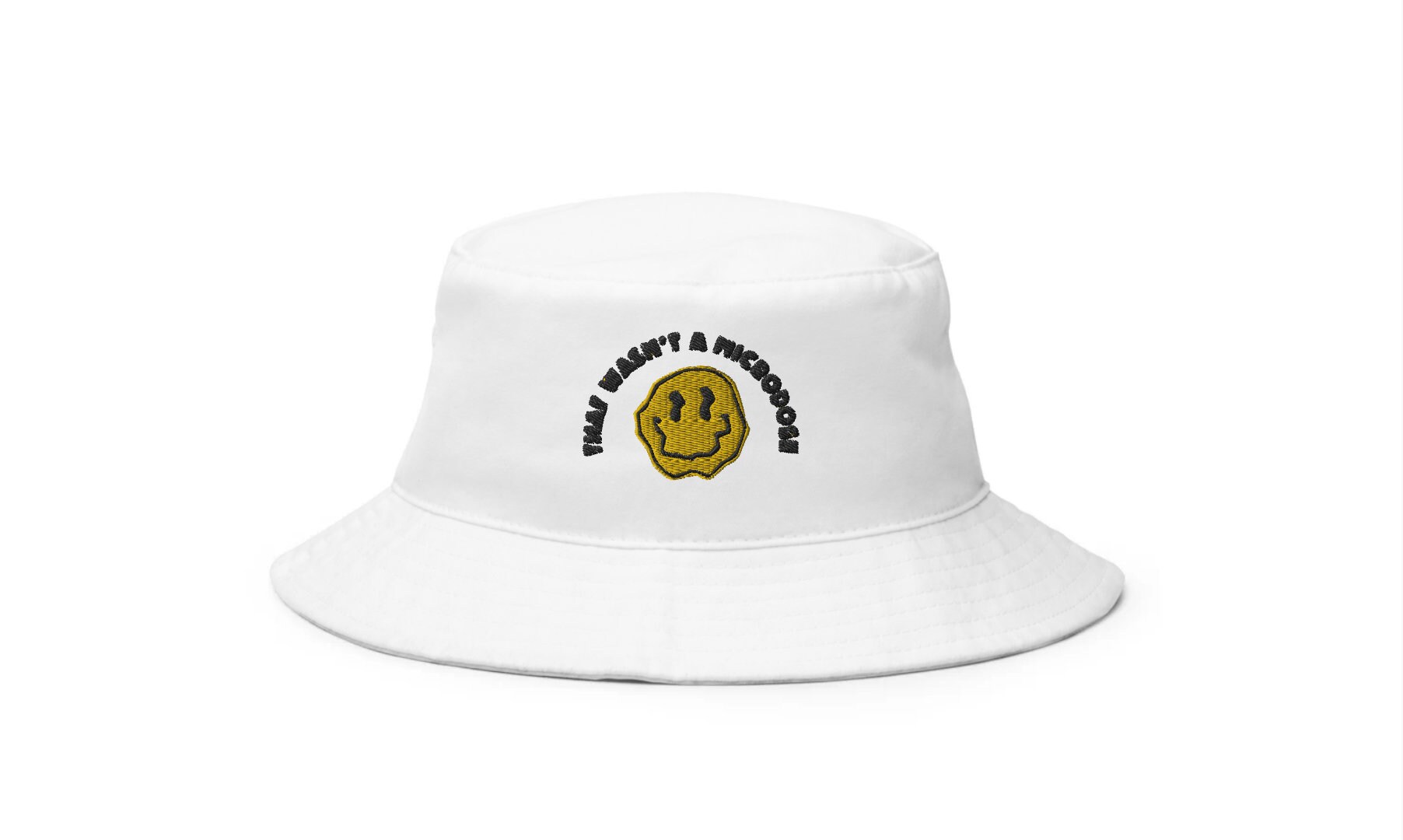 That Wasn't a Microdose Bucket Hat Psychedelic Bucket Hat Trippy Bucket ...