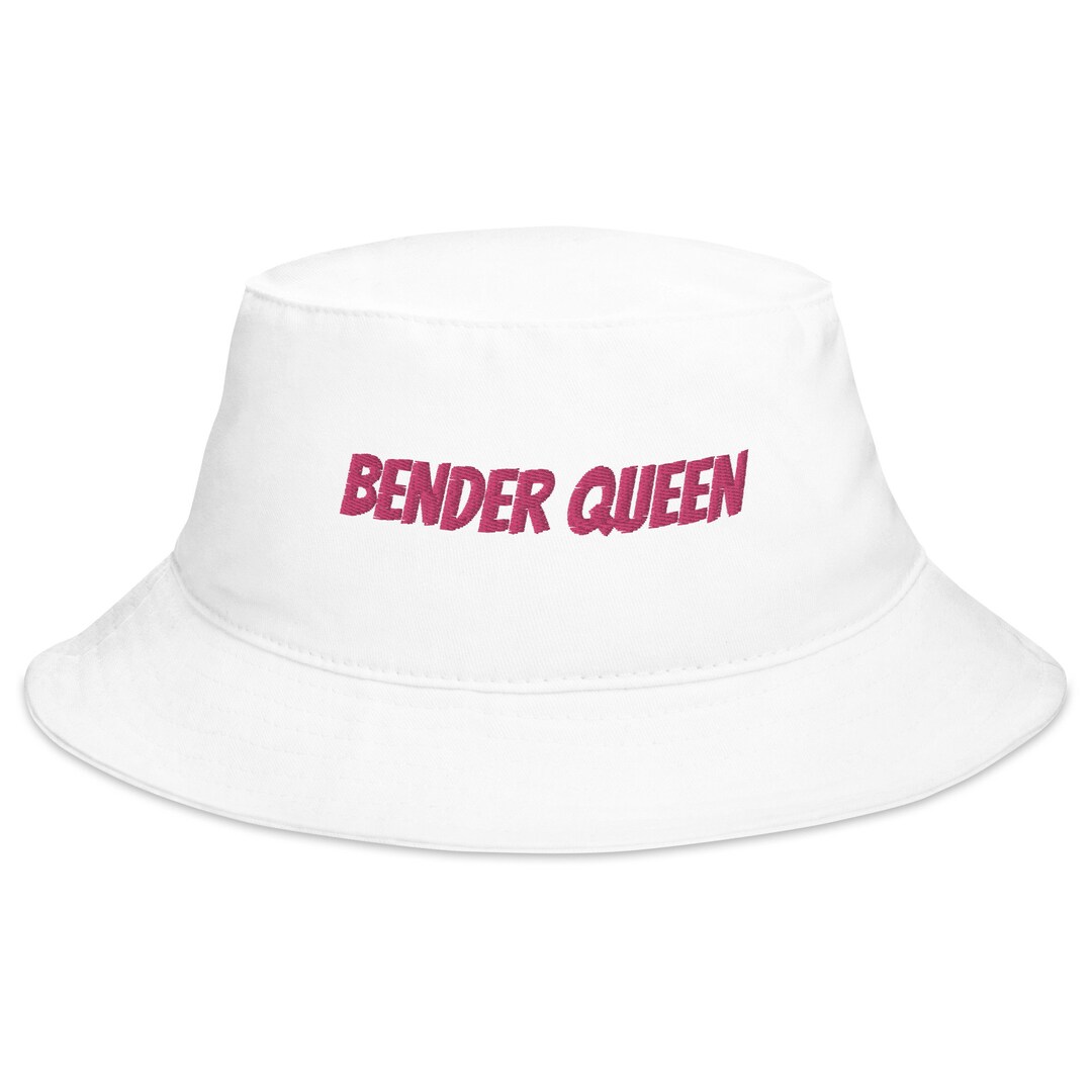 Bender Queen Bucket Hat | Festival Bucket Hat | Rave Bucket Hat | Party Bucket Hat | Bender ...