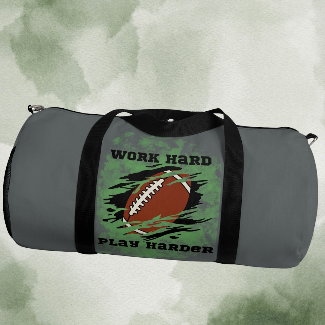 Football Duffel Bag for Football Player Practice Bag for Back to School ...