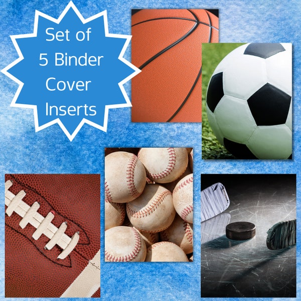 Basketball Binder Cover Printable - Etsy