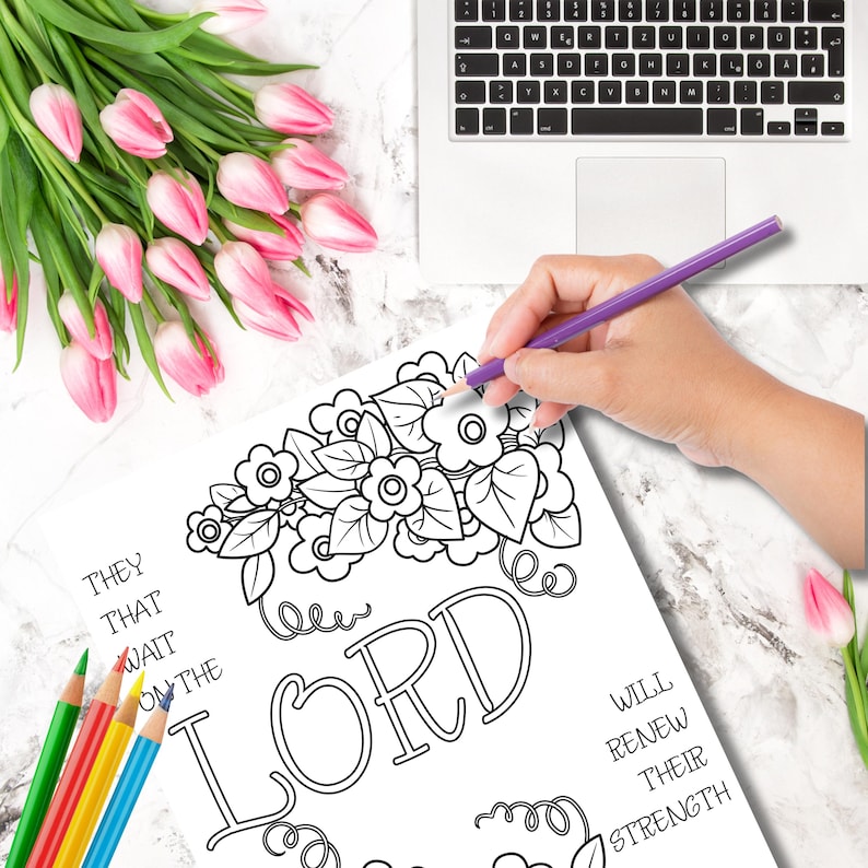Christian Coloring Pages With Bible Verse Coloring Page to Download ...