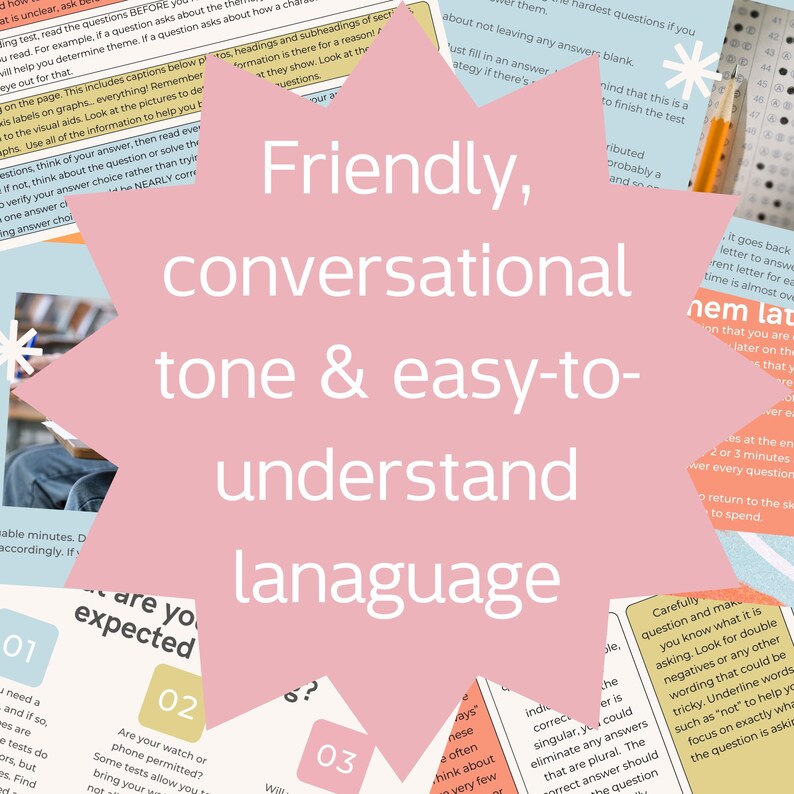 Test Taking Strategies Ebook of Testing Tips for Taking Test Digital ...