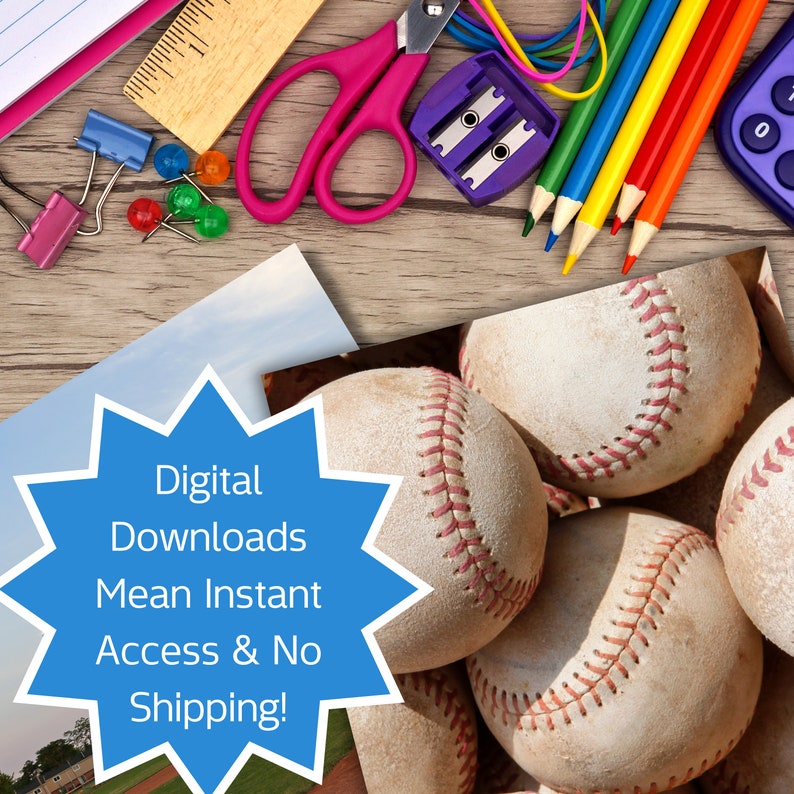 Sports Binder Covers: Back to School Printable Inserts (digital ...