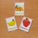Fruits Flashcards Printable , Montessori Style, 48 Cards Including ...