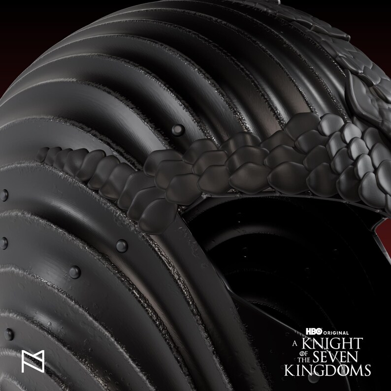 Accurate Baelor / Valarr Targaryen Helmet - A Knight of the Seven ...