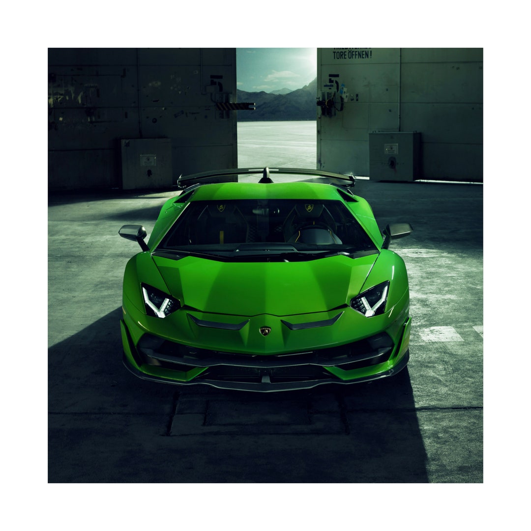 Lamborghini Novitec Aventador SVJ Poster - Etsy