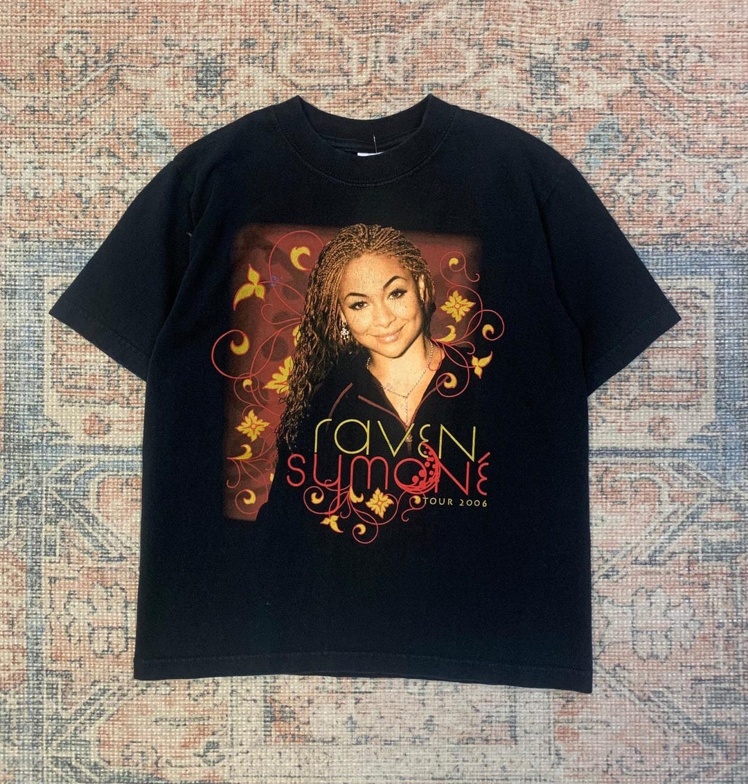 Vintage Raven Symone Concert Tour Tee Cheetah Girls Thats so Raven ...