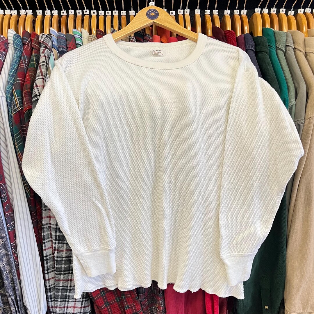 True Vintage 1960’s Waffle Knit JC Penny Thermal Shirt- Sz Med - Etsy