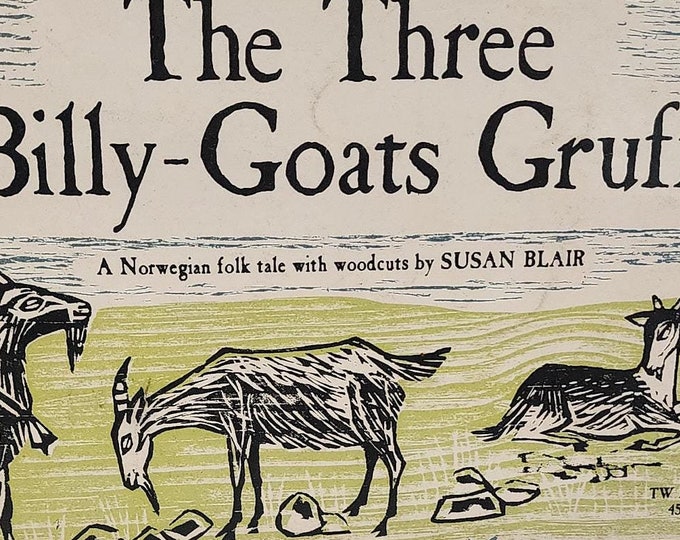 The Three Billy Goats Gruff, Susan Blair, 2nd Printing, 1967 - Etsy