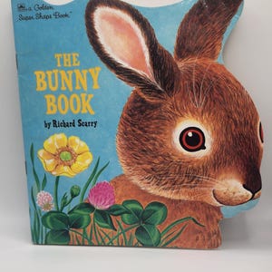 The Bunny Book, Richard Scarry, First Edition 1987 - Etsy